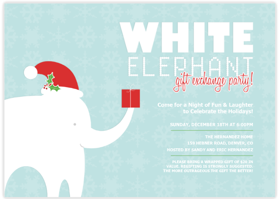 White Elephant Party Tips From Town